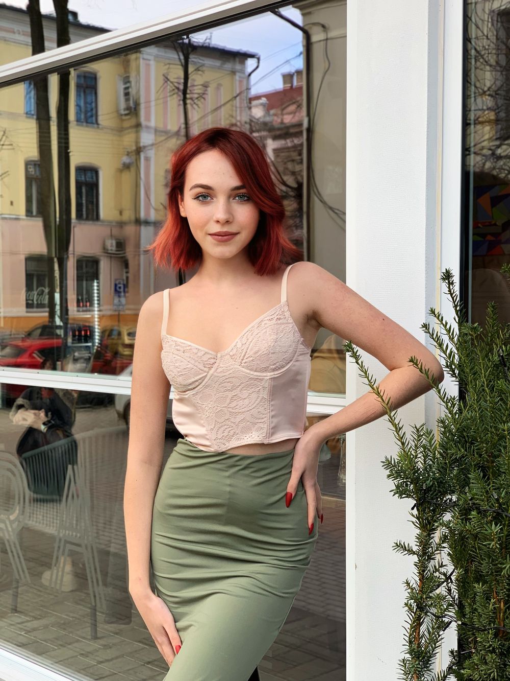 ID 109048 - Sasha from (Ukraine), 20 years old, red, blue eyes